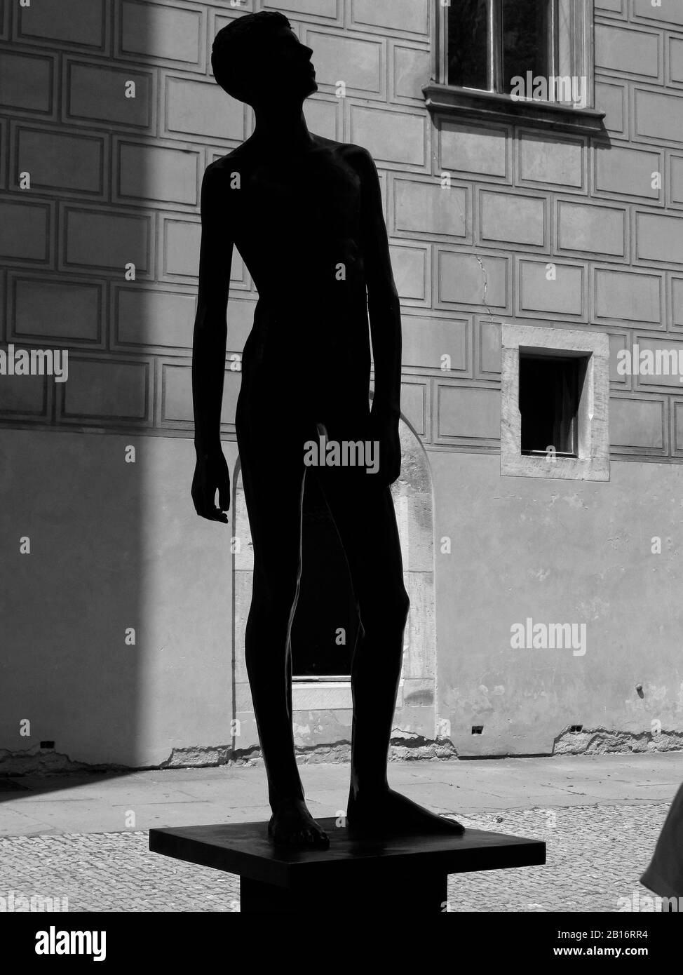 Castle museum view from Black and White Stock Photos & Images - Alamy