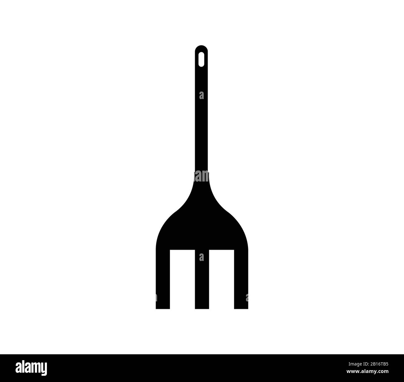 rake icon illustrated in vector on white background Stock Vector Image ...