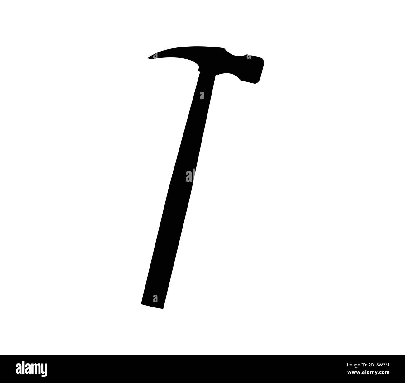 hammer icon illustrated in vector on white background Stock Vector ...