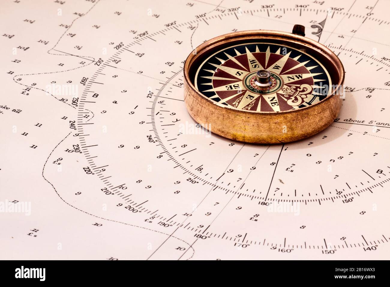 Navigation chart hi-res stock photography and images - Alamy