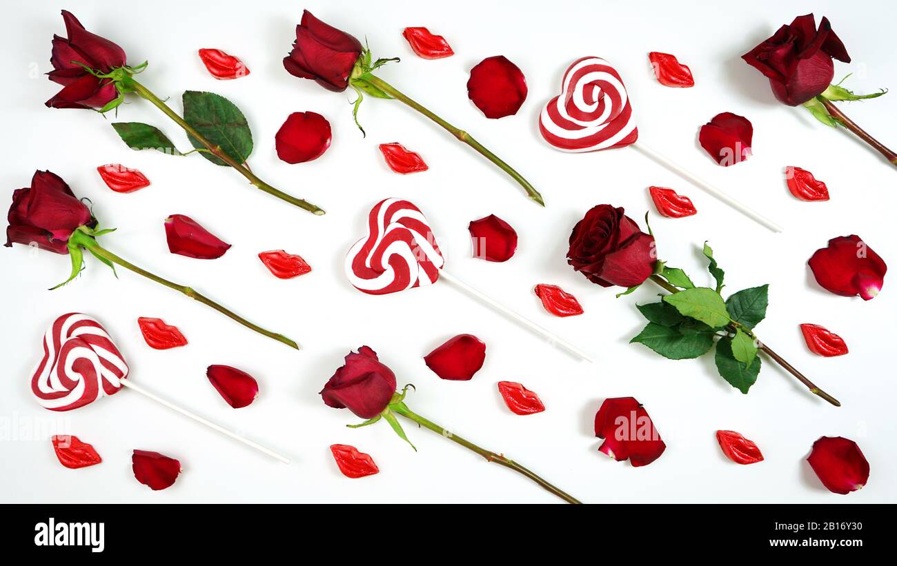 Lip shaped petals hi-res stock photography and images - Alamy