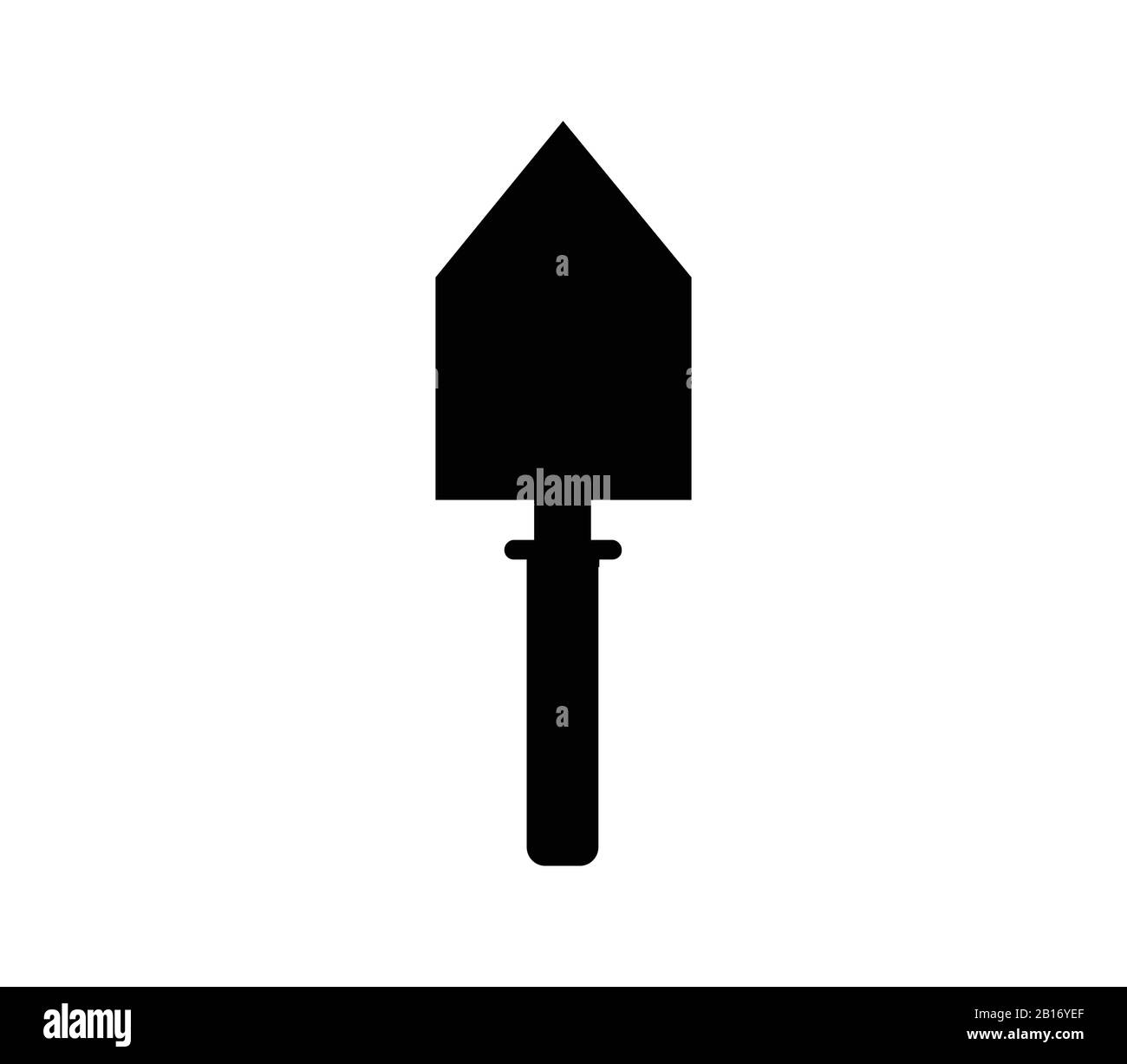shovel icon illustrated in vector on white background Stock Vector ...