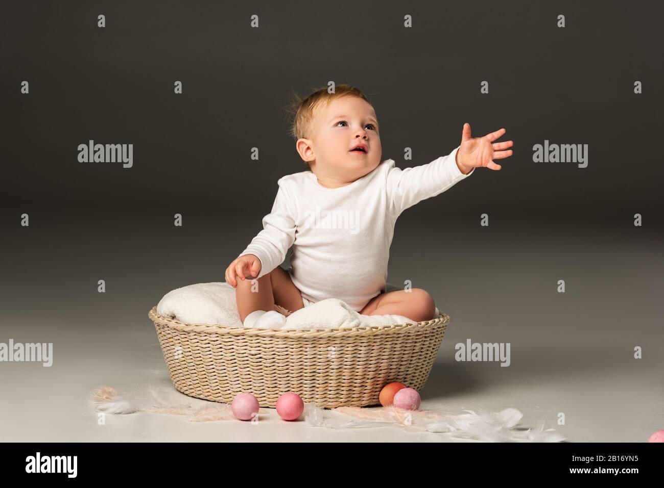Baby outstretched hand hi-res stock photography and images - Alamy