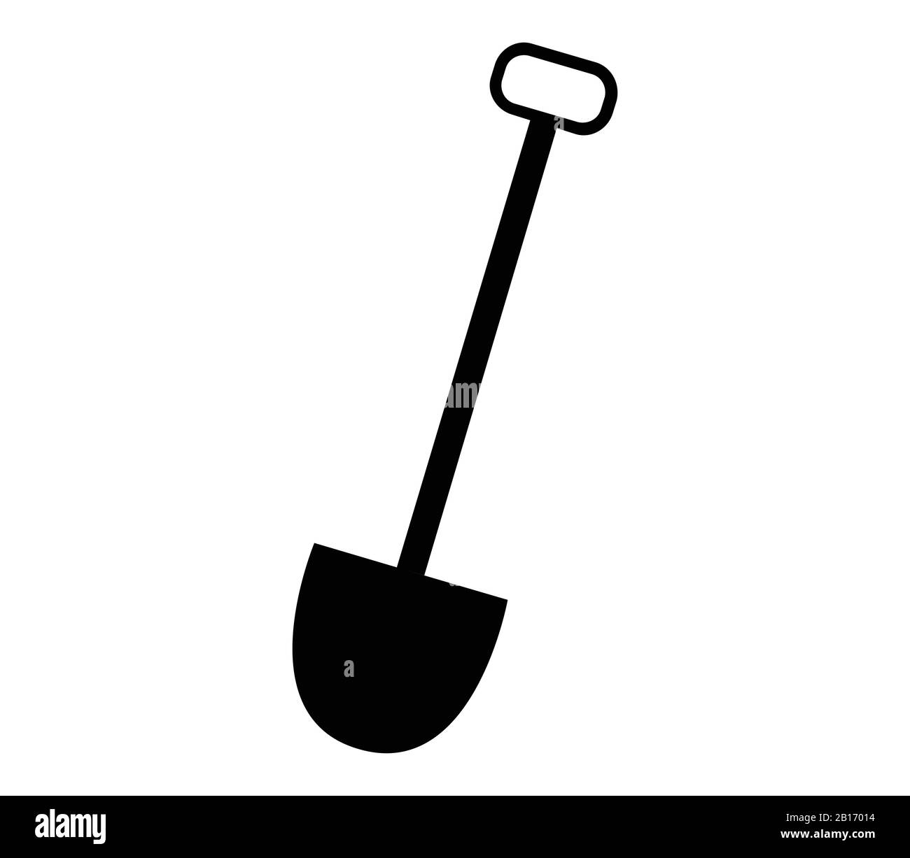 shovel icon illustrated in vector on white background Stock Vector ...