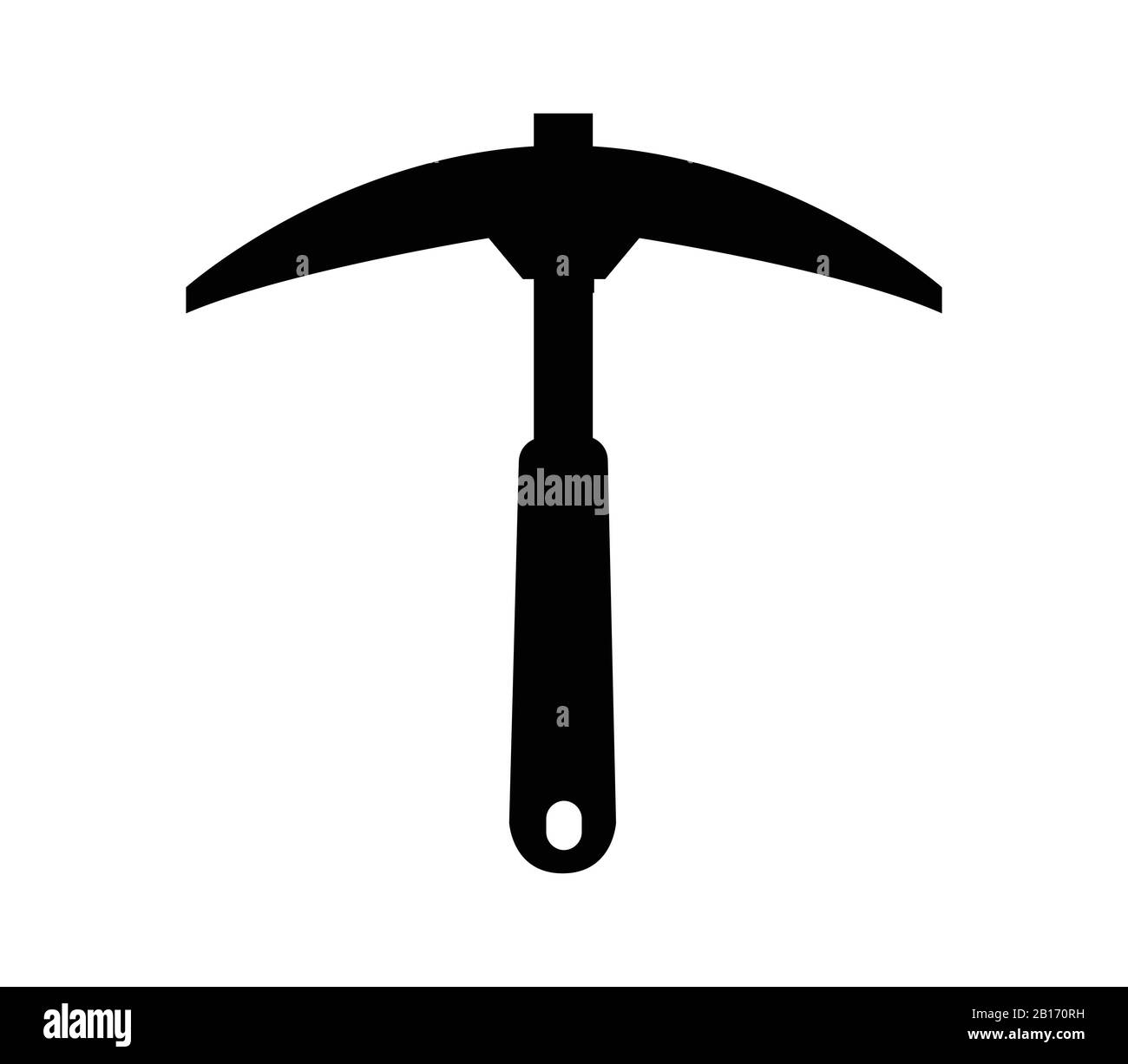 pickaxe icon illustrated in vector on white background Stock Vector ...