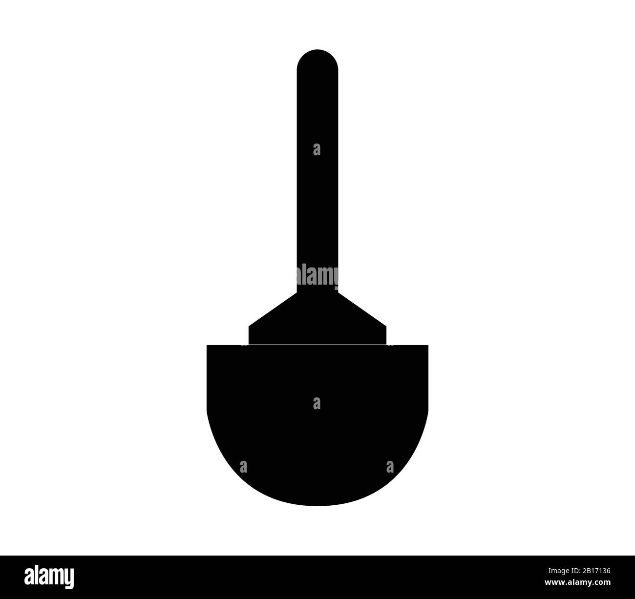 trowel icon illustrated in vector on white background Stock Vector ...