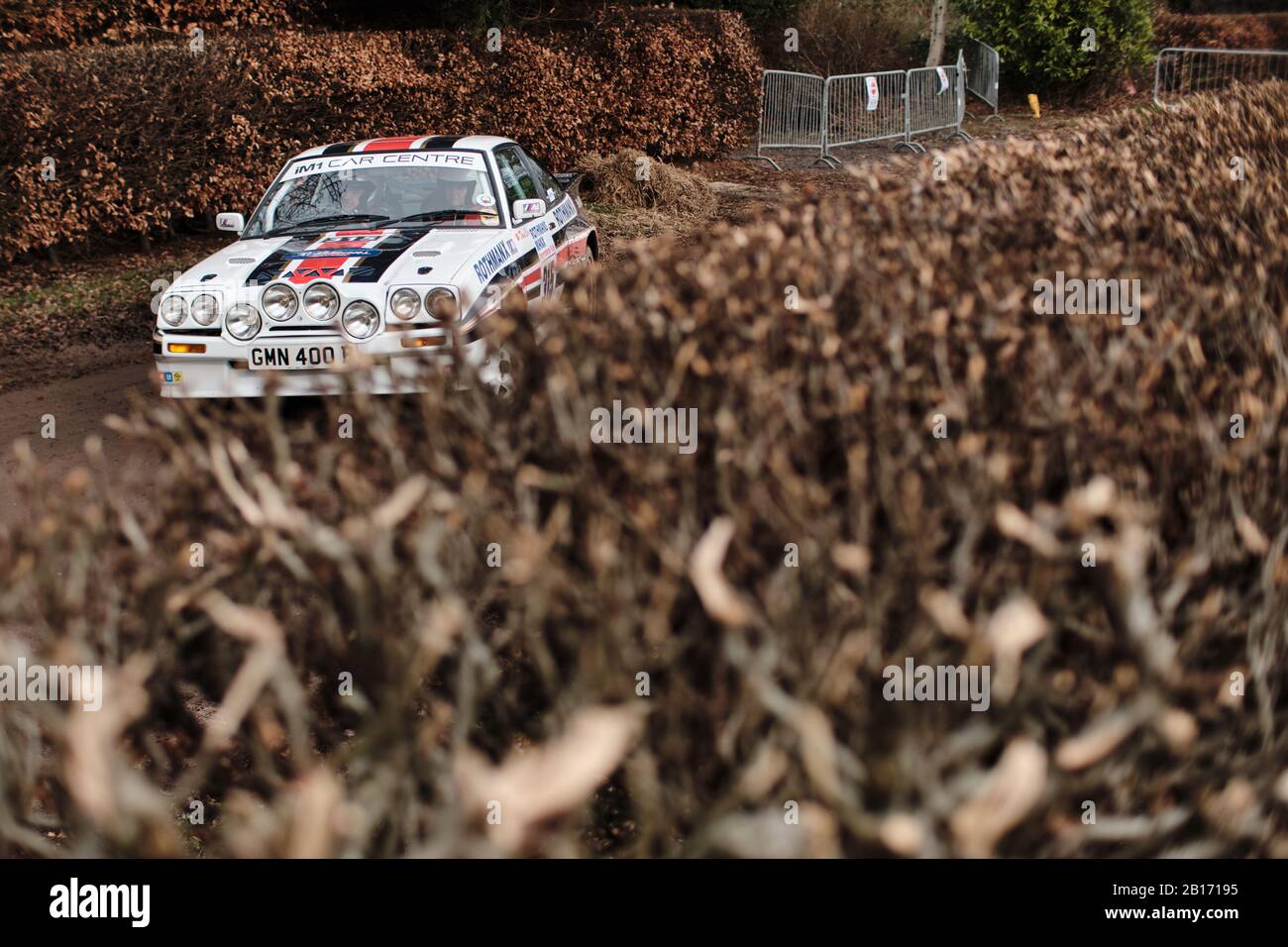 Stoneleigh Park, Warwickshire, UK. 23rd February 2020. Rally driver ...
