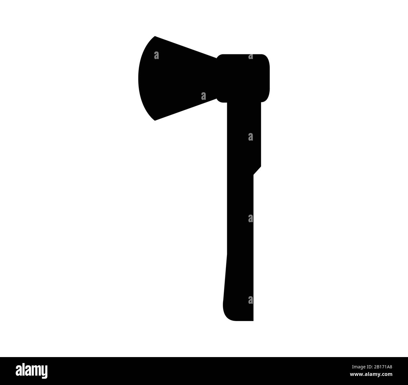 ax icon illustrated in vector on white background Stock Vector Image ...