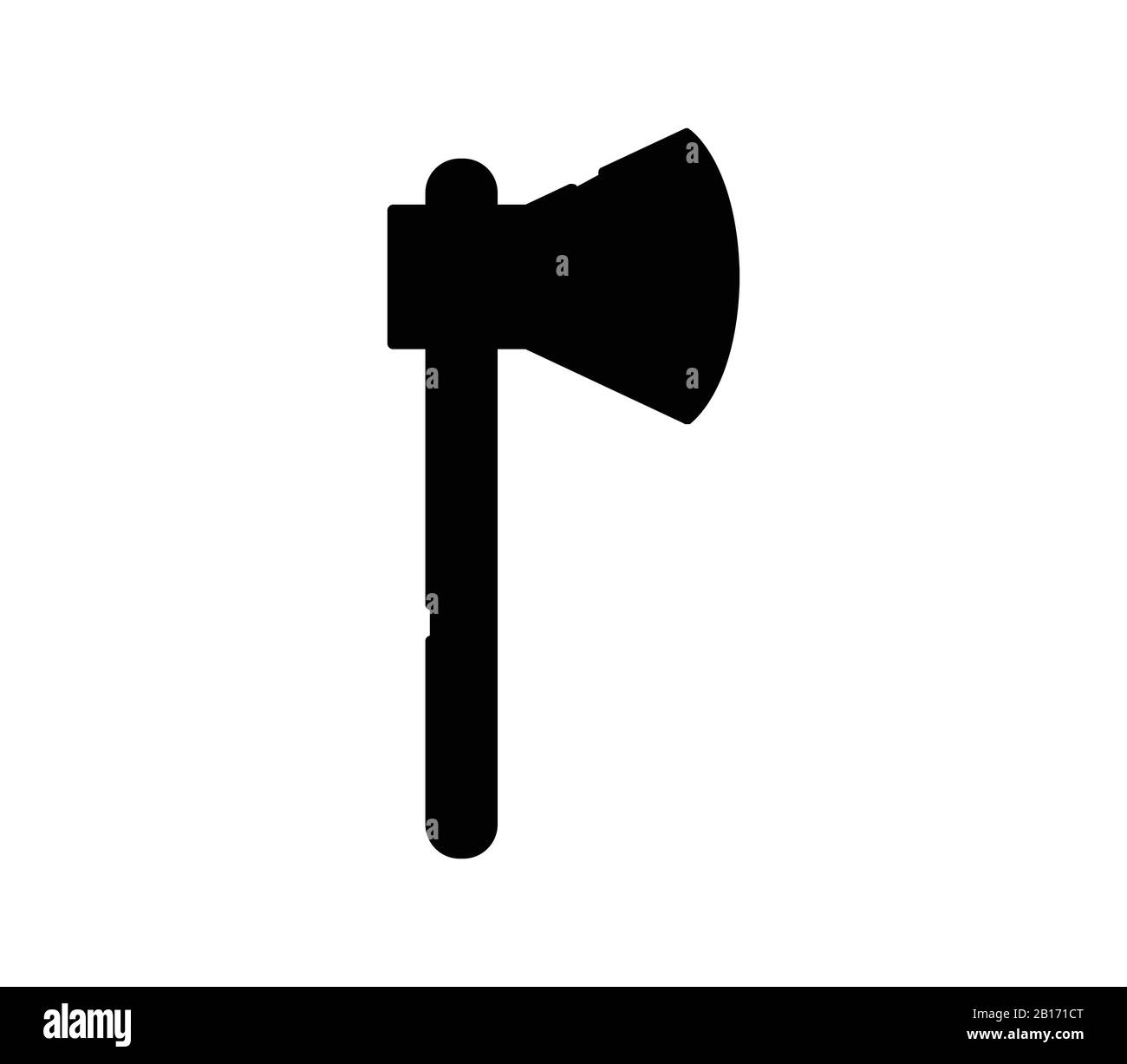 ax icon illustrated in vector on white background Stock Vector Image ...