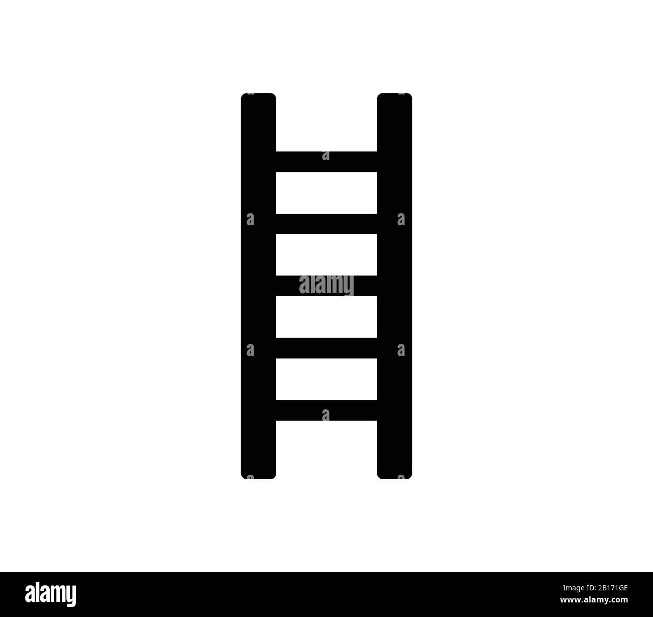 ladder icon illustrated in vector on white background Stock Vector ...
