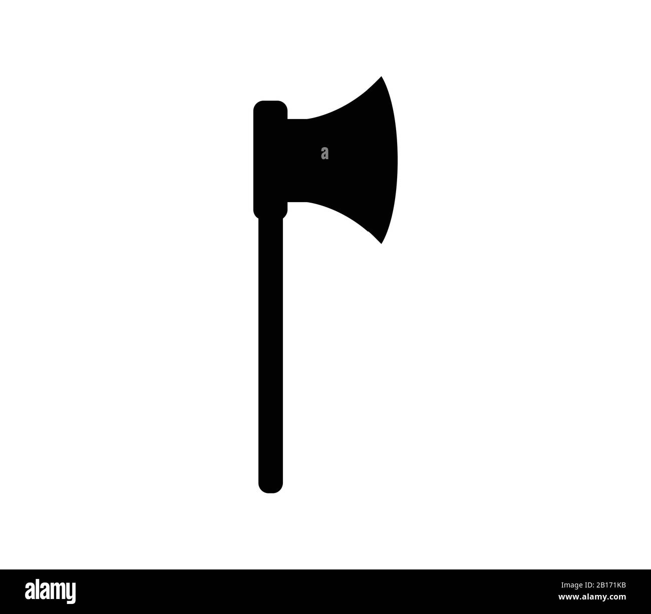 ax icon illustrated in vector on white background Stock Vector Image ...