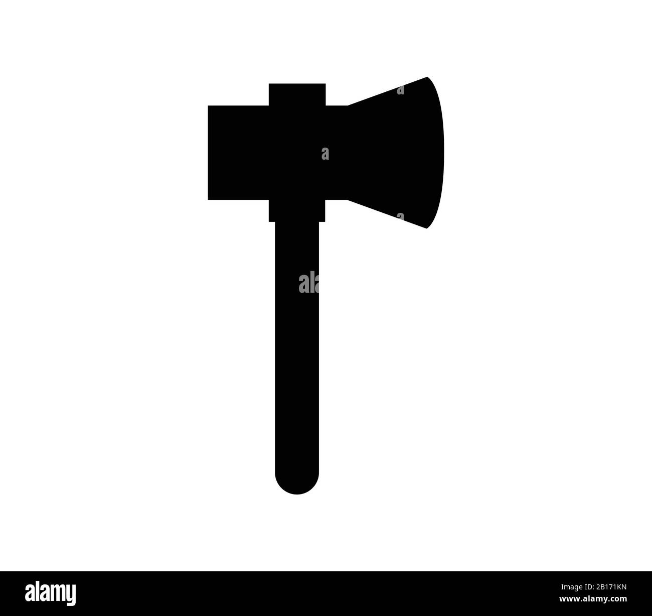 ax icon illustrated in vector on white background Stock Vector Image ...