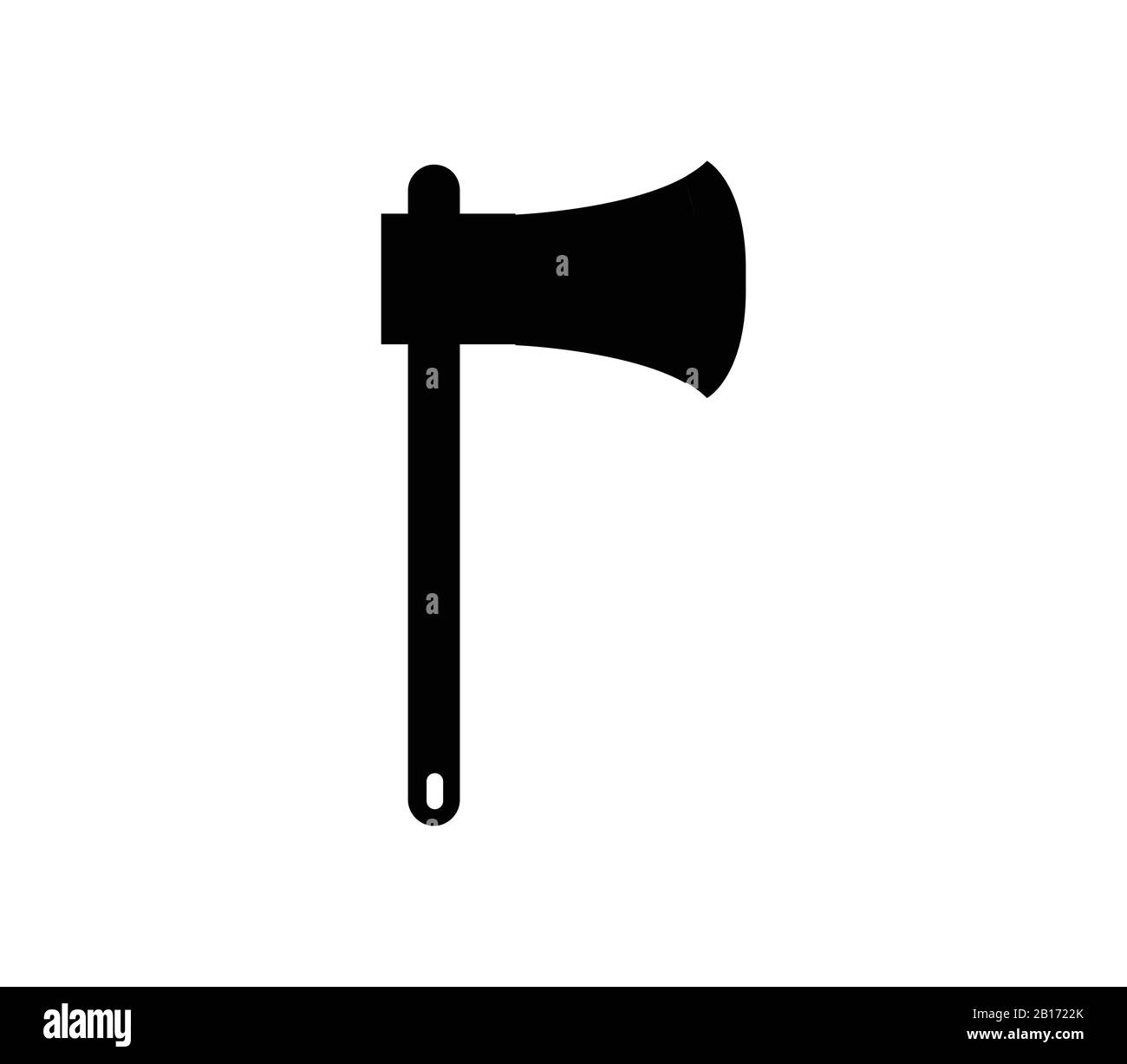 ax icon illustrated in vector on white background Stock Vector Image ...