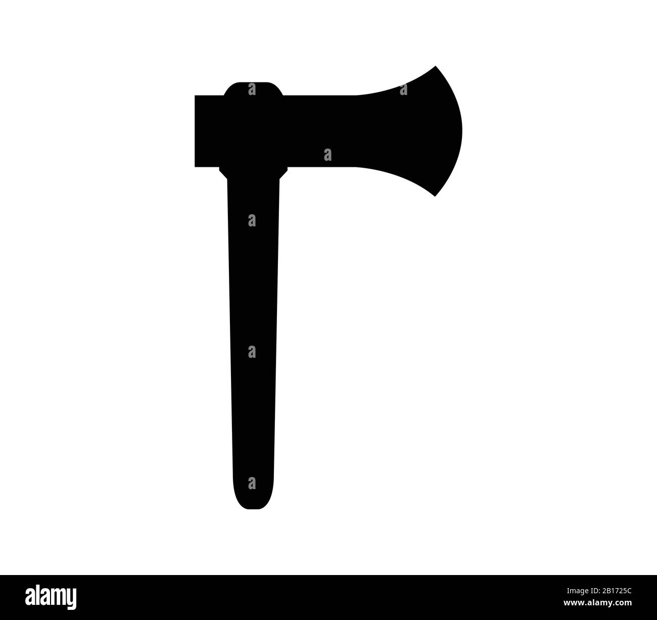 ax icon illustrated in vector on white background Stock Vector Image ...