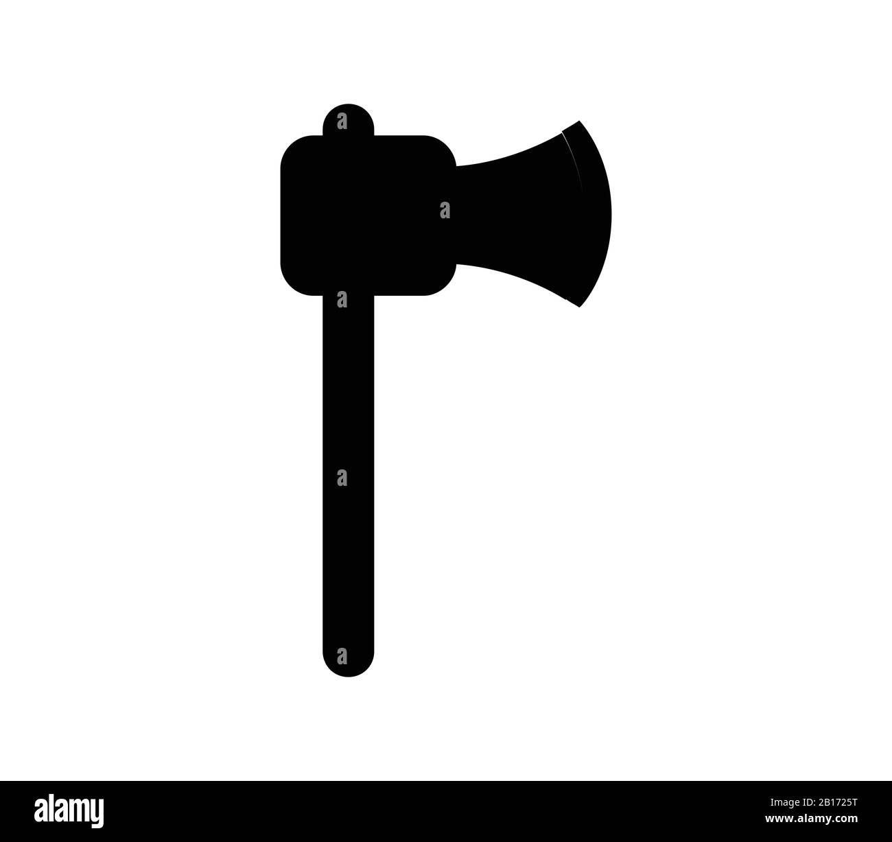 ax icon illustrated in vector on white background Stock Vector Image ...