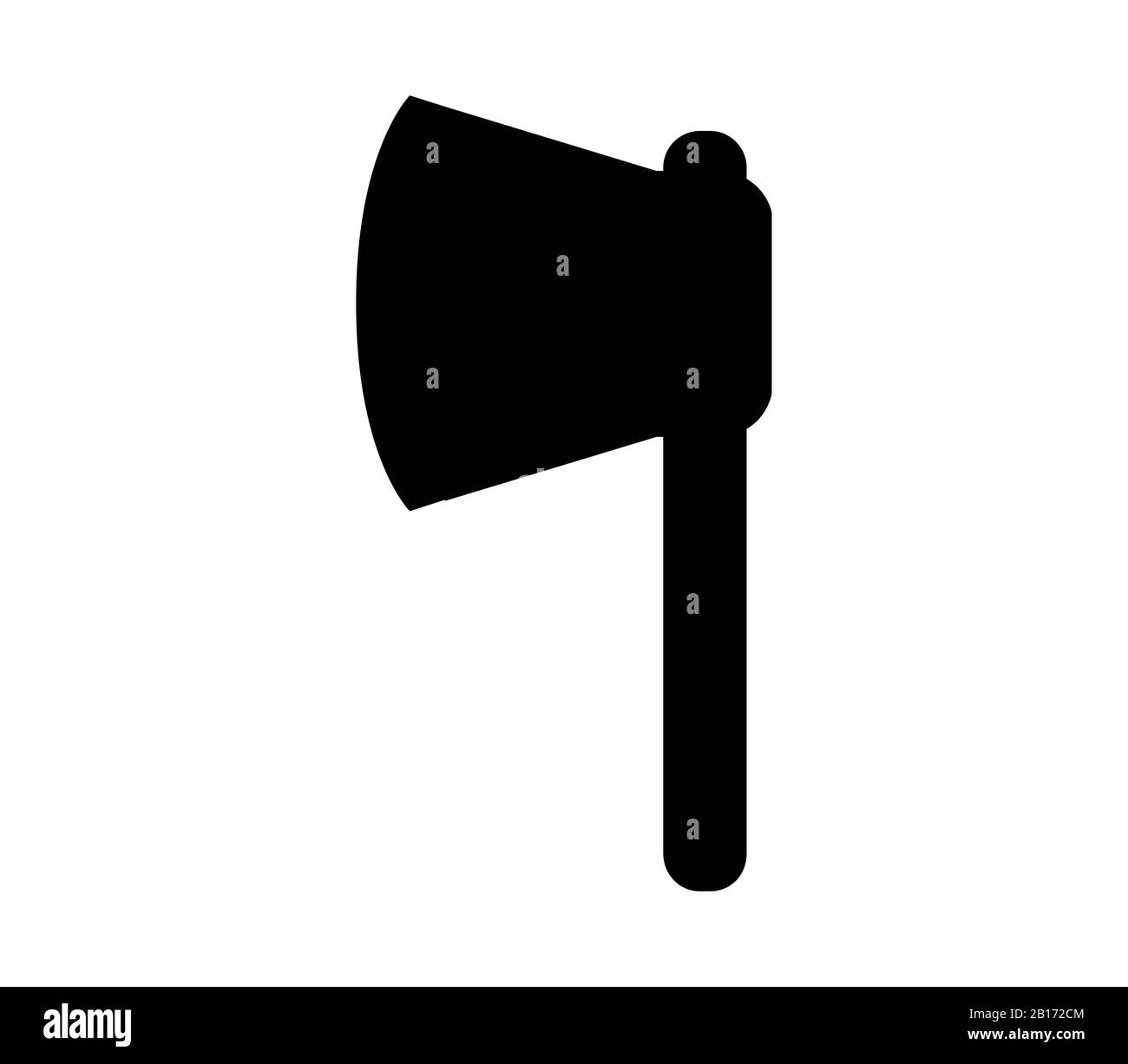 ax icon illustrated in vector on white background Stock Vector Image ...