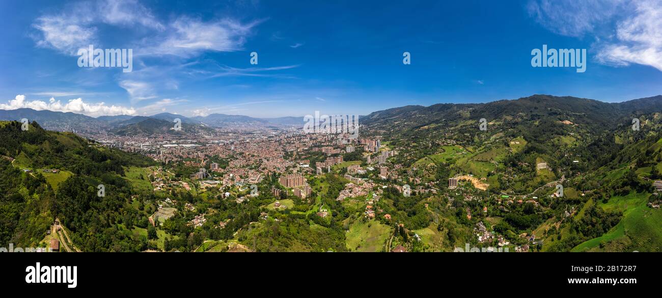 Downtown medellin buildings hi-res stock photography and images - Alamy