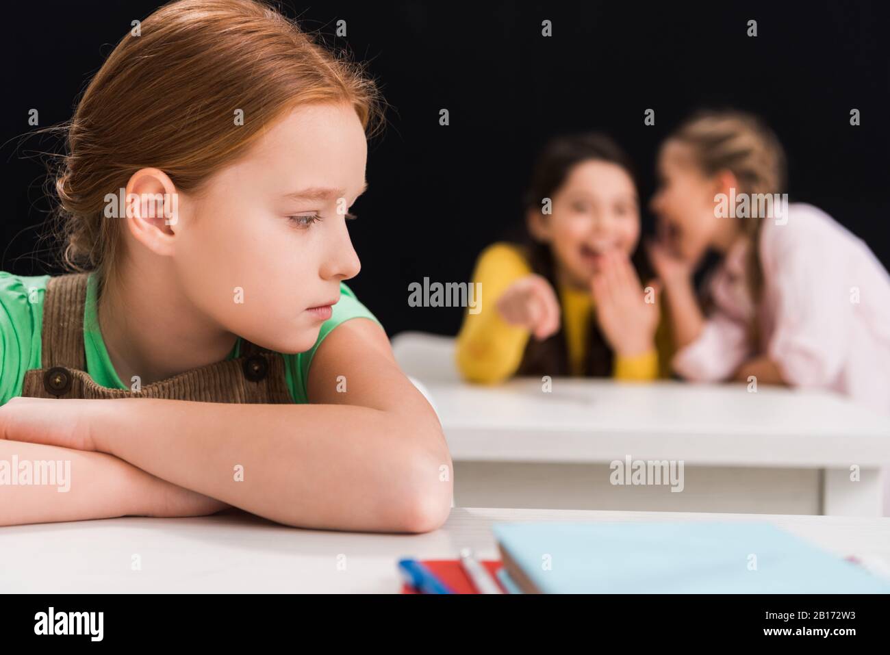 Children upset in the classroom hi-res stock photography and images - Alamy