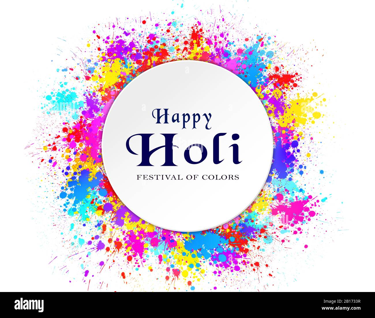 Holi splash hi-res stock photography and images - Alamy