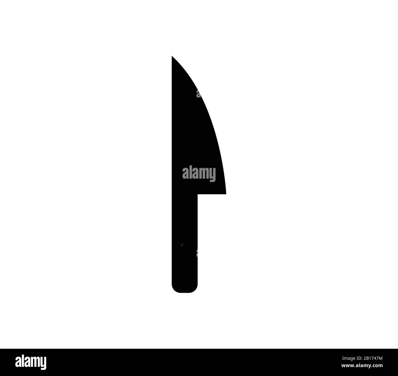 knife icon illustrated in vector on white background Stock Vector Image ...