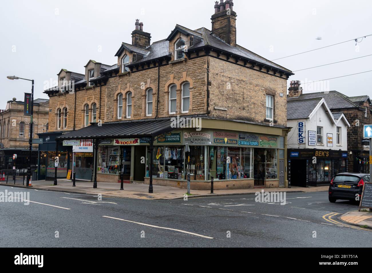 Mr Arkwright's Emporium, Harrogate, North Yorkshire, England Stock ...