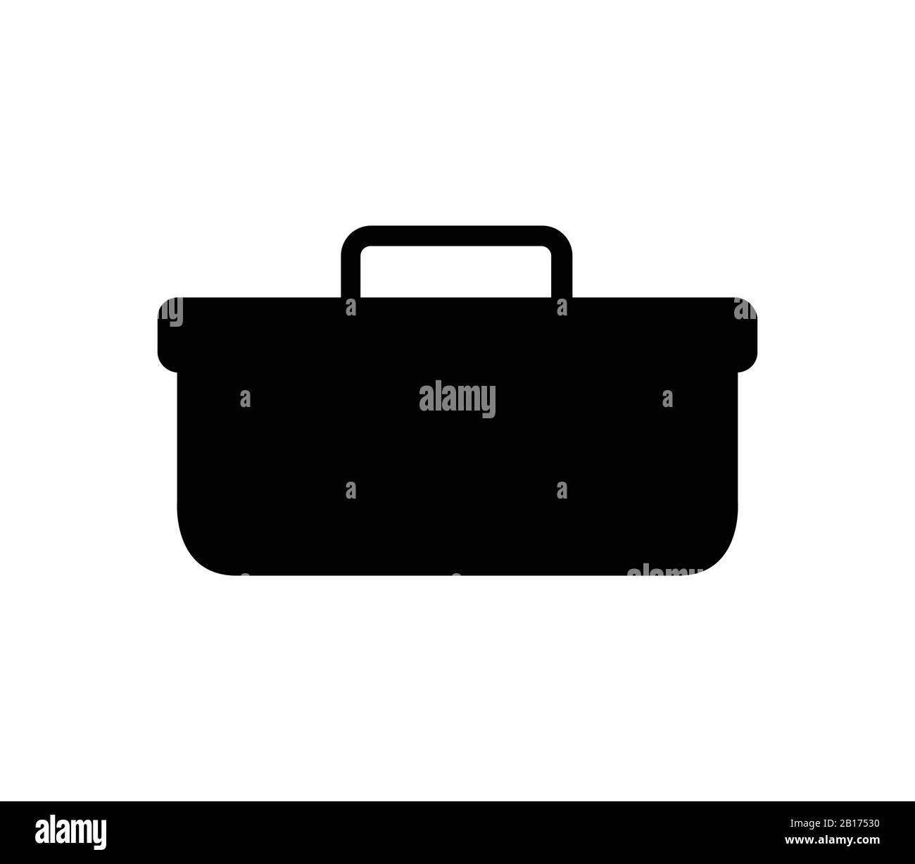 toolbox icon illustrated in vector on white background Stock Vector ...