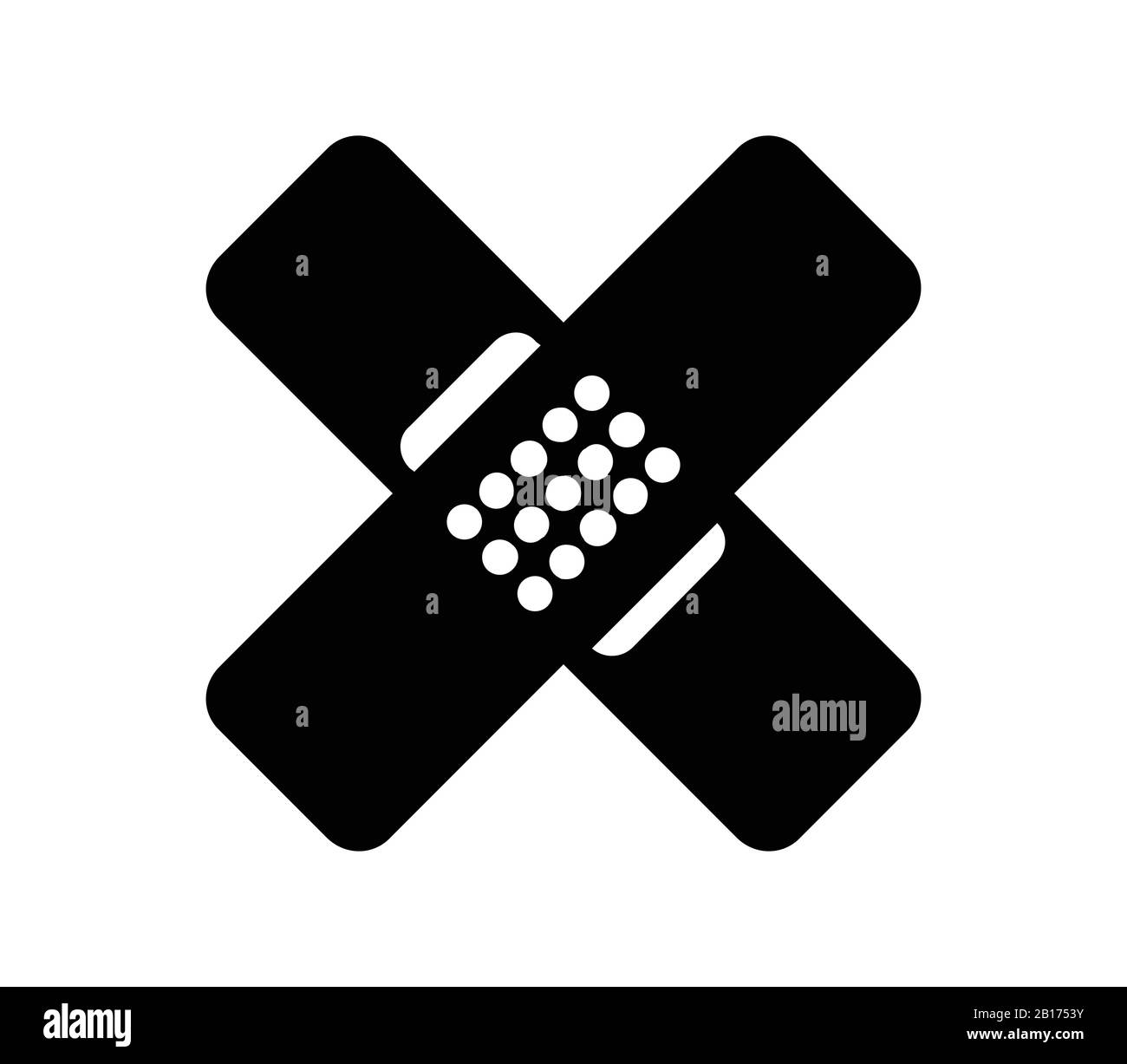 plaster icon illustrated in vector on white background Stock Vector ...