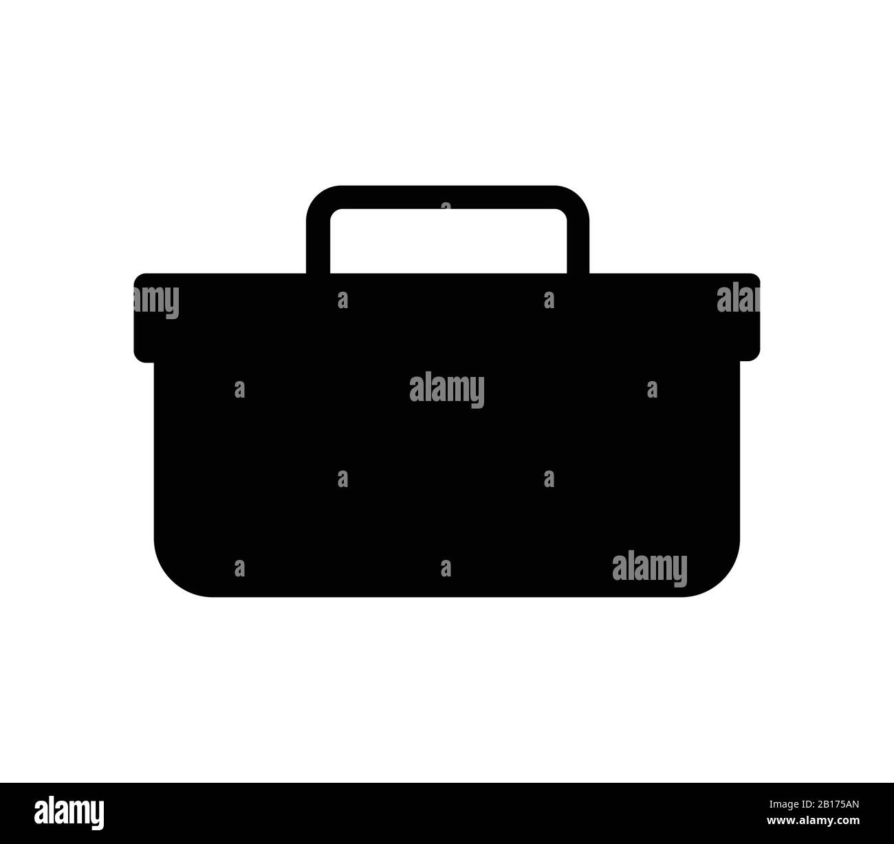 toolbox icon illustrated in vector on white background Stock Vector ...