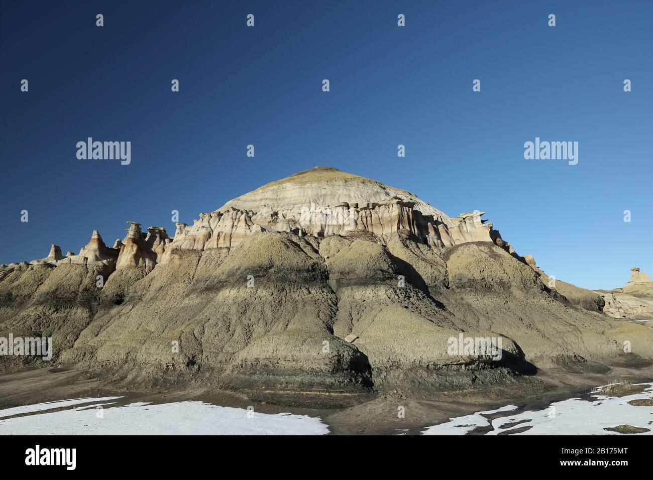 Bisti badlands, De-na-zin wilderness area, New Mexico Stock Photo - Alamy