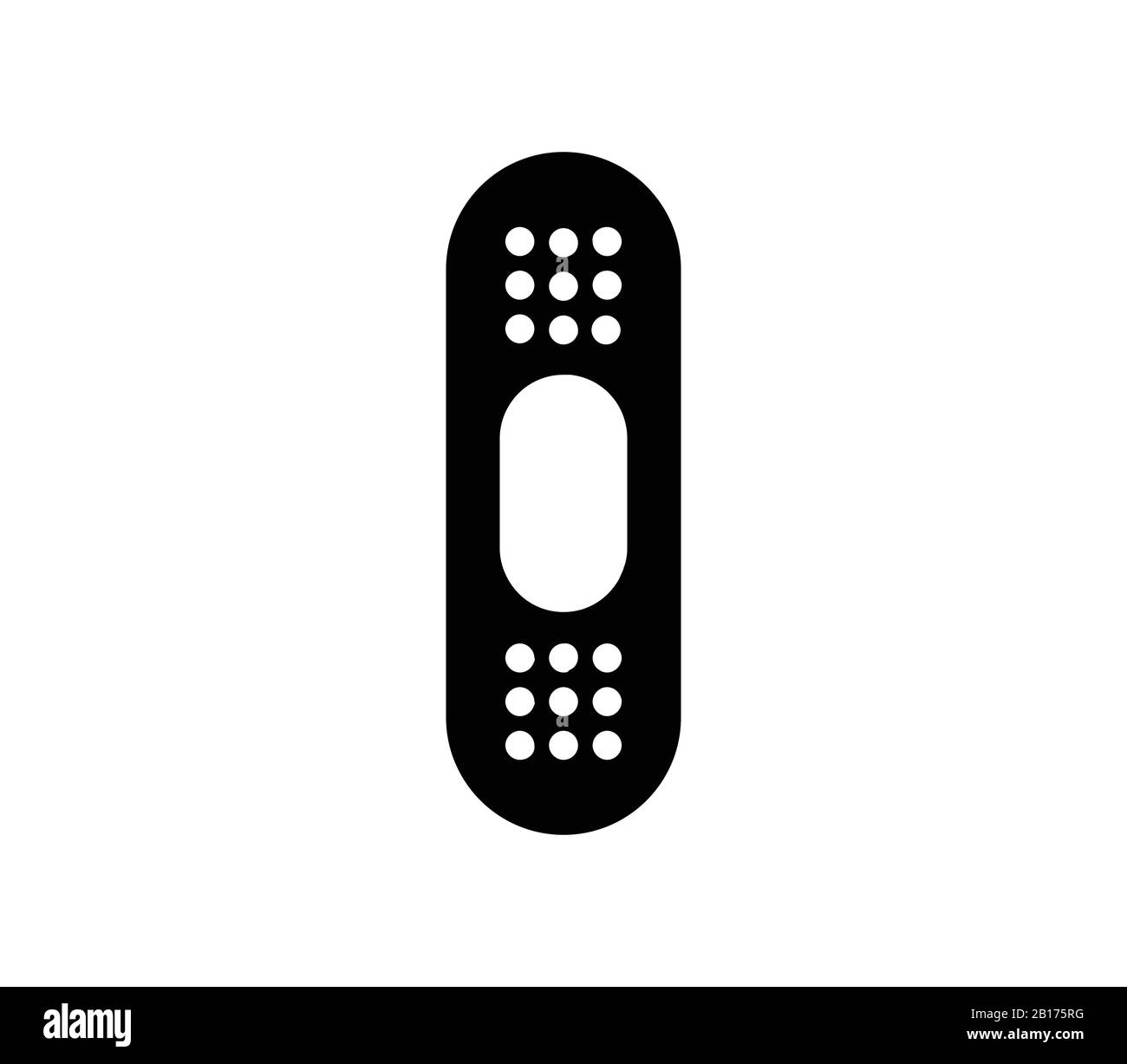 plaster icon illustrated in vector on white background Stock Vector ...