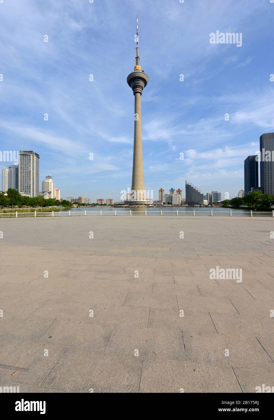 Tianjin TV tower, Tianjin, China Stock Photo - Alamy