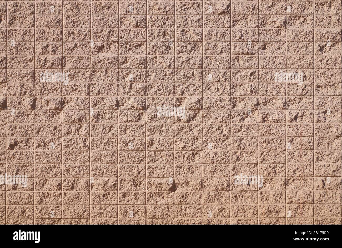 New wall surface. A pattern simulating the surface of tiles has been ...