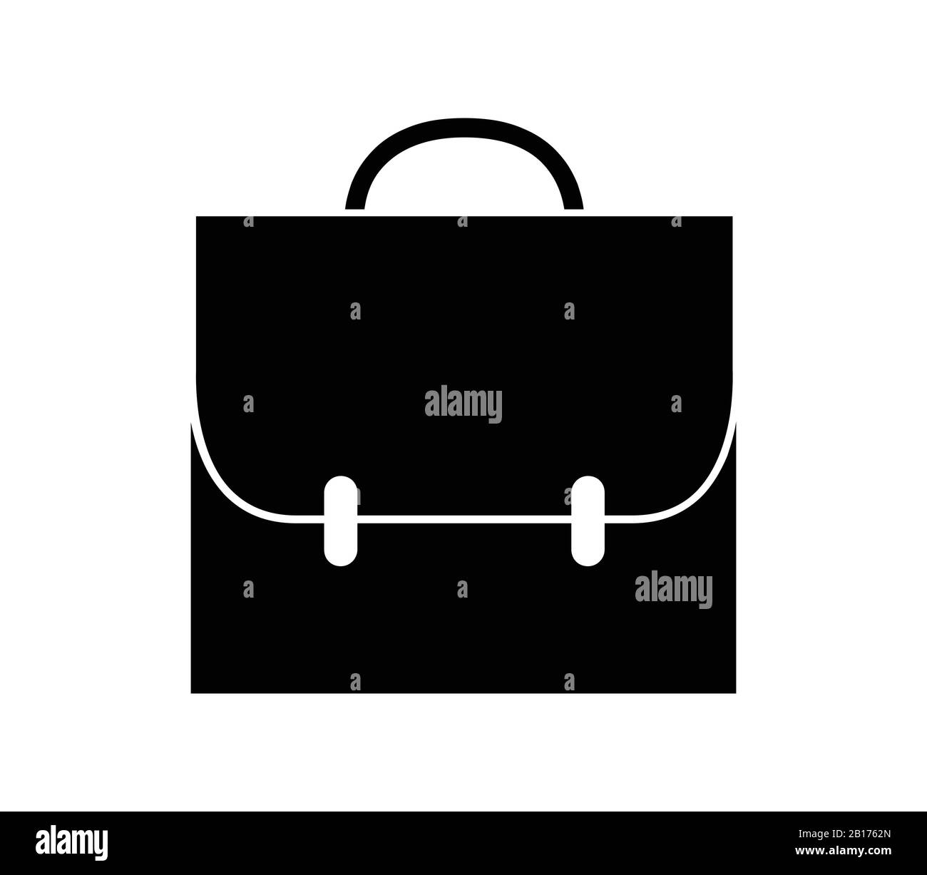 job bag icon illustrated in vector on white background Stock Vector ...