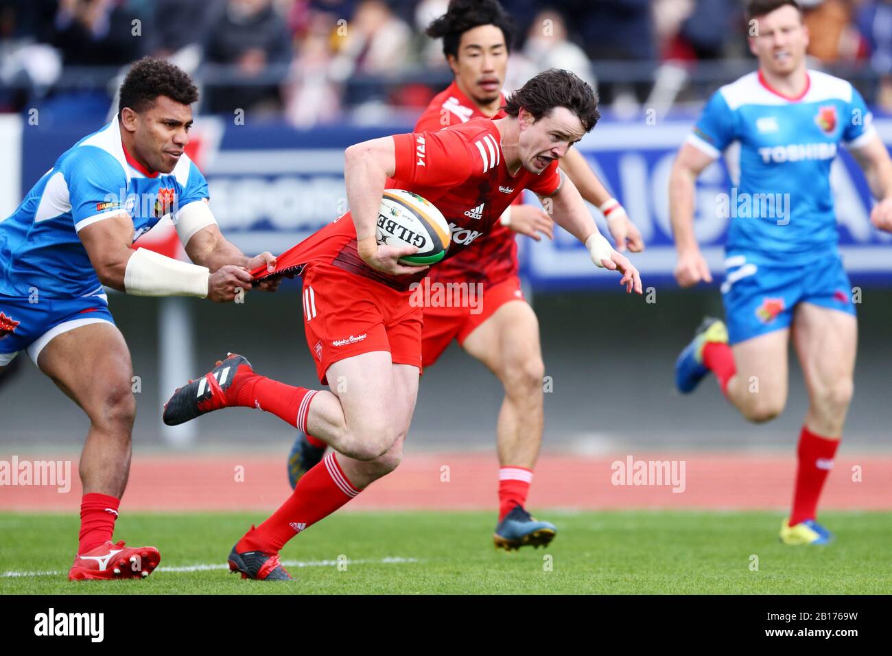 Kobe, Japan. 23rd Feb, 2020. Richard Buckman Rugby : Japan Rugby Top ...