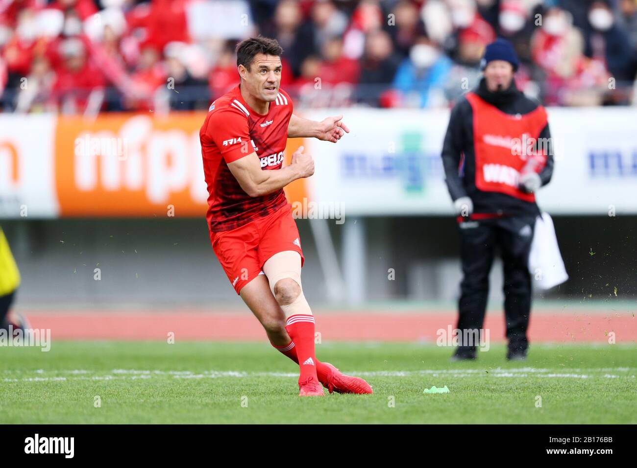 Kobe, Japan. 23rd Feb, 2020. Dan Carter Rugby : Japan Rugby Top League ...