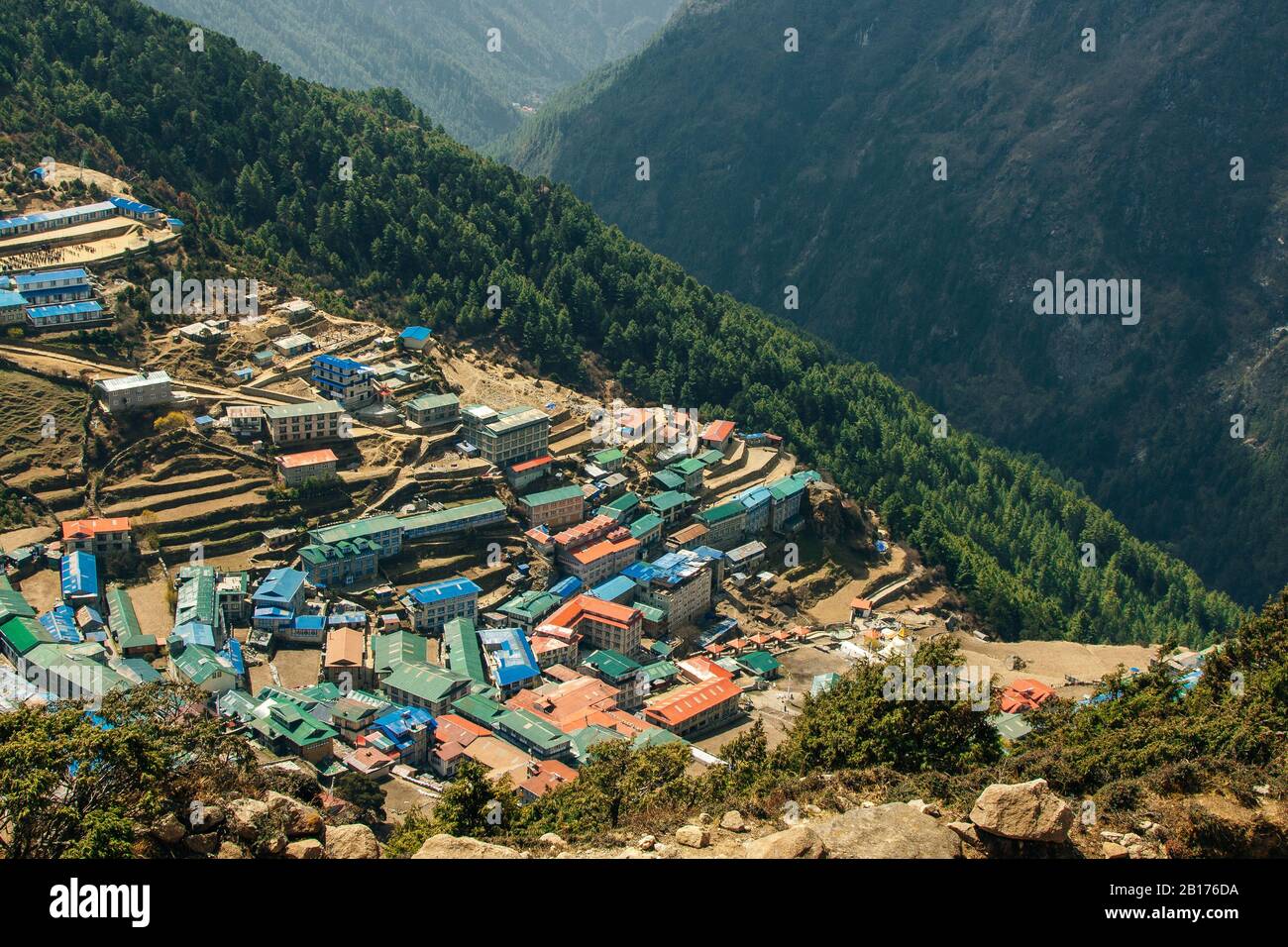 Solukhumbu Village Lodge High Resolution Stock Photography and Images ...