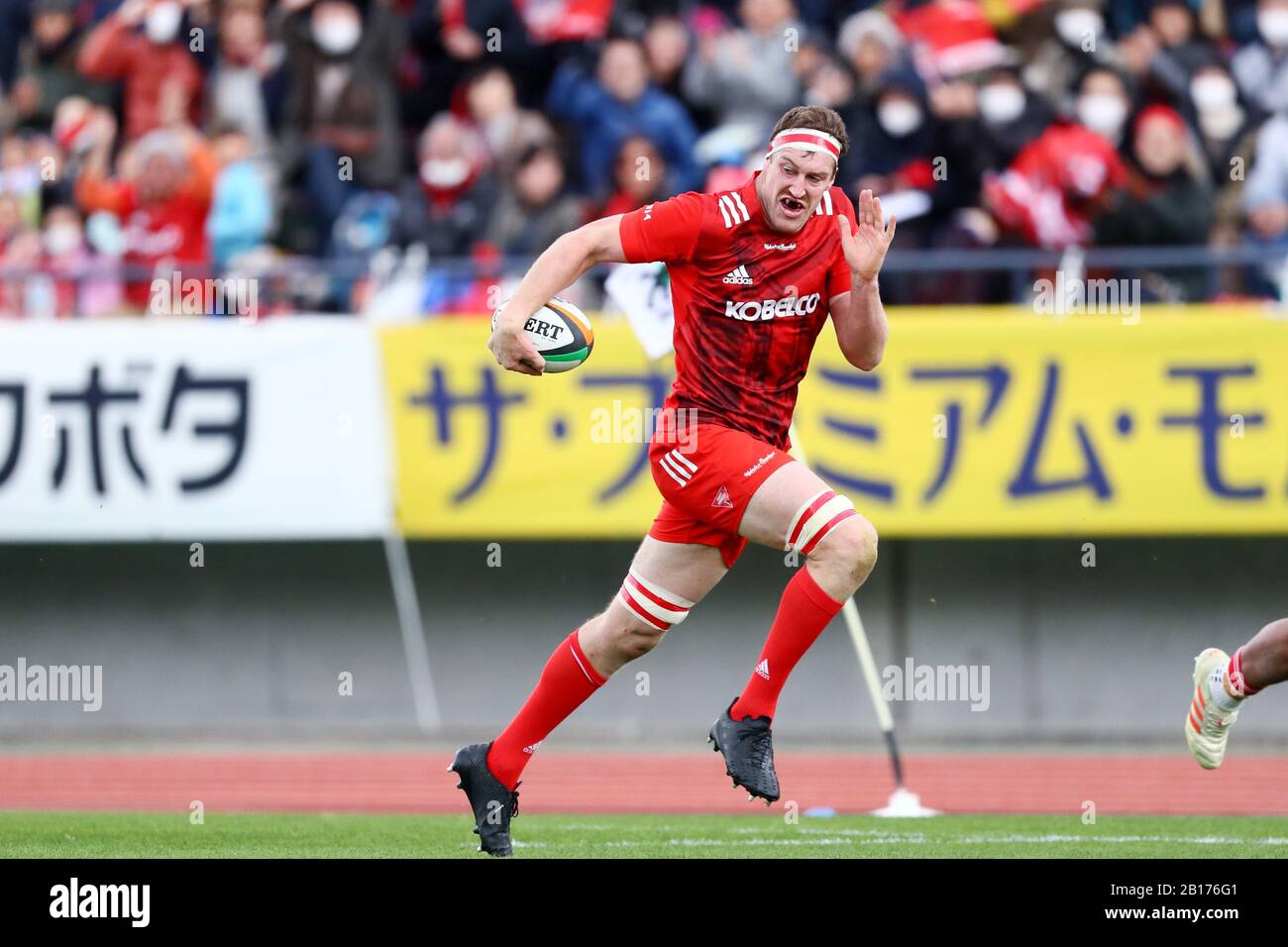 Kobe, Japan. 23rd Feb, 2020. Brodie Retallick Rugby : Japan Rugby Top ...