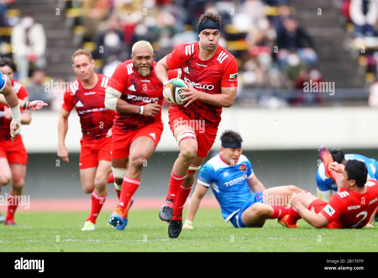 Kobe, Japan. 23rd Feb, 2020. Tom Franklin Rugby : Japan Rugby Top ...