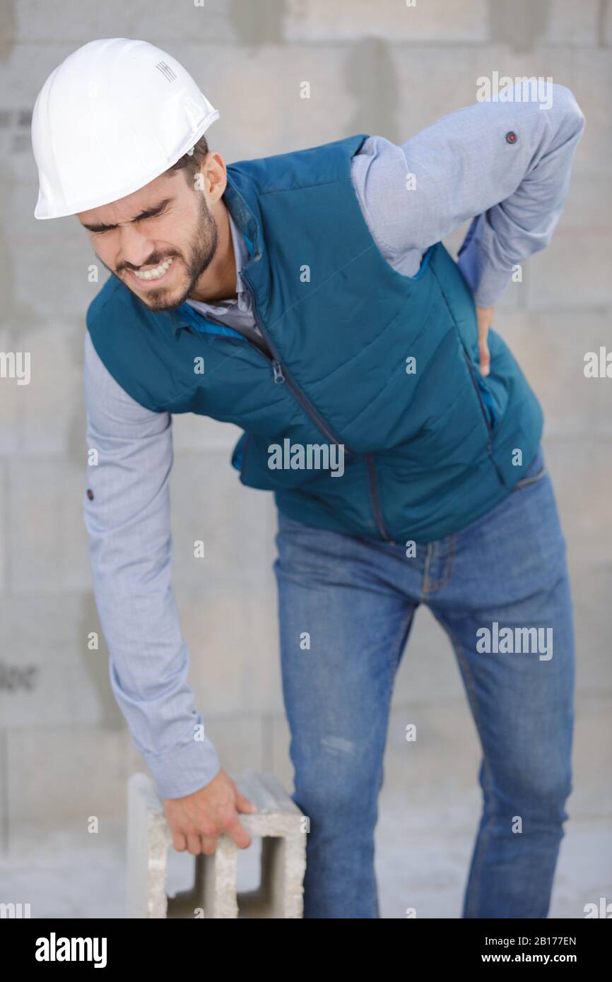 Backpain use hi-res stock photography and images - Alamy