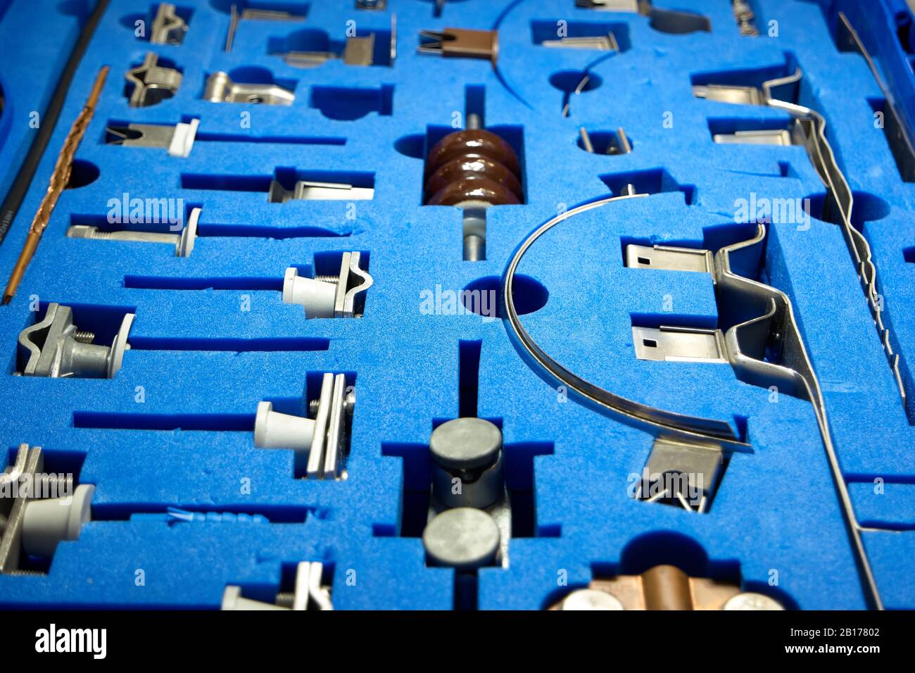 Metallic machine details set Stock Photo - Alamy