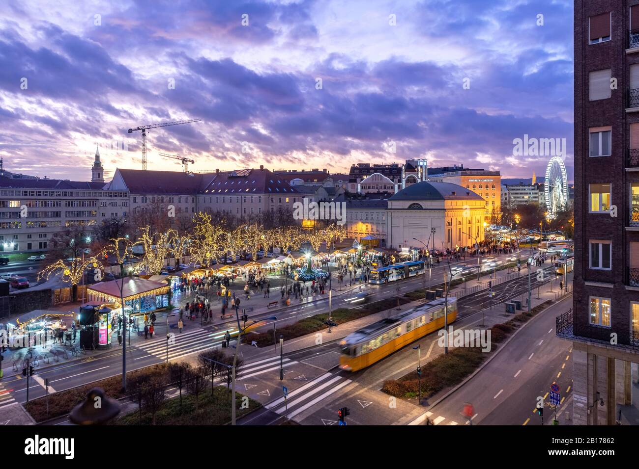 Vintage hungarian street view hi-res stock photography and images - Alamy