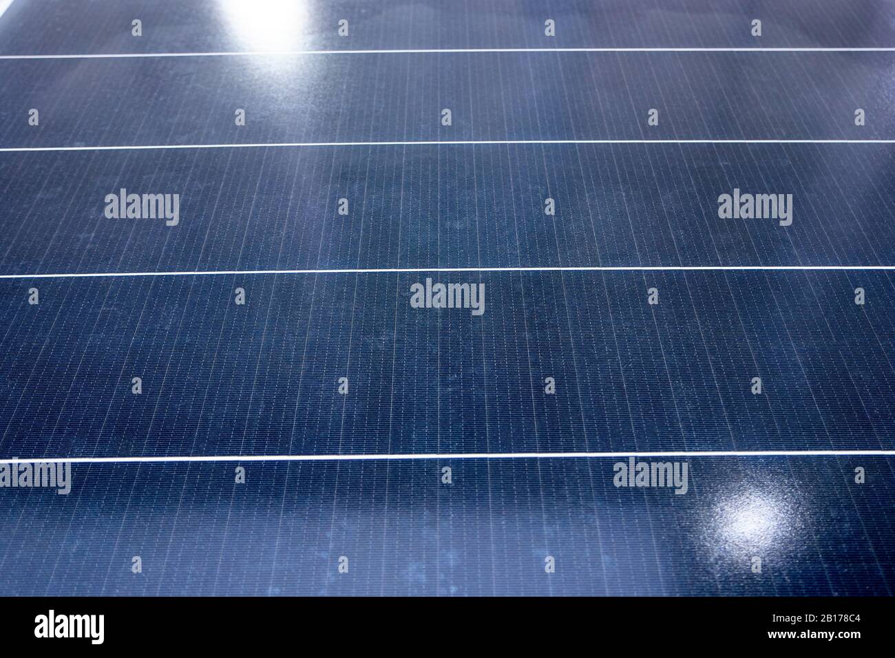 Blue solar plate collector Stock Photo - Alamy