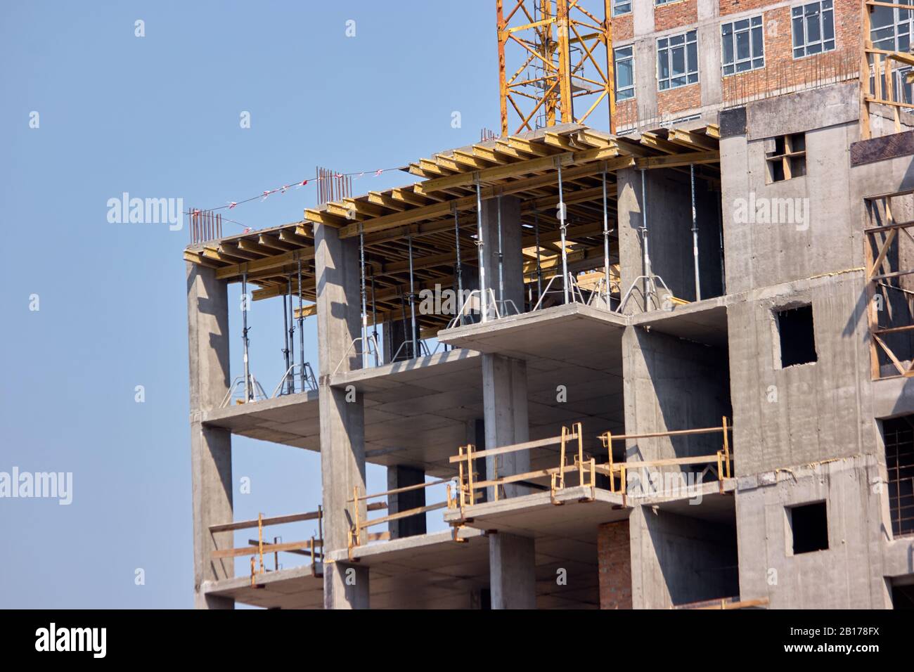 High-rise building under construction Stock Photo - Alamy