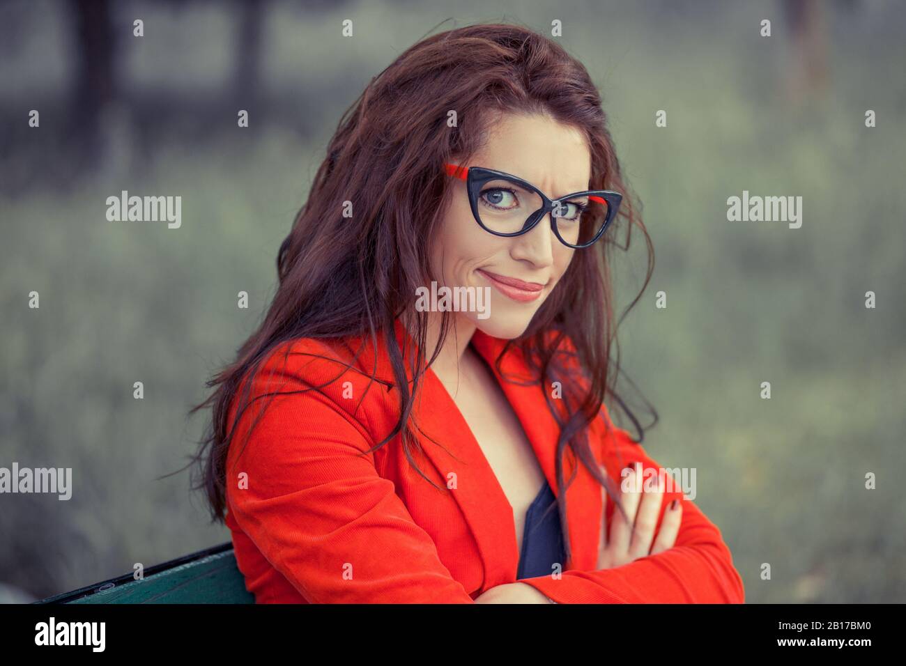 Skeptical. Closeup portrait confused grumpy woman having doubts hands ...