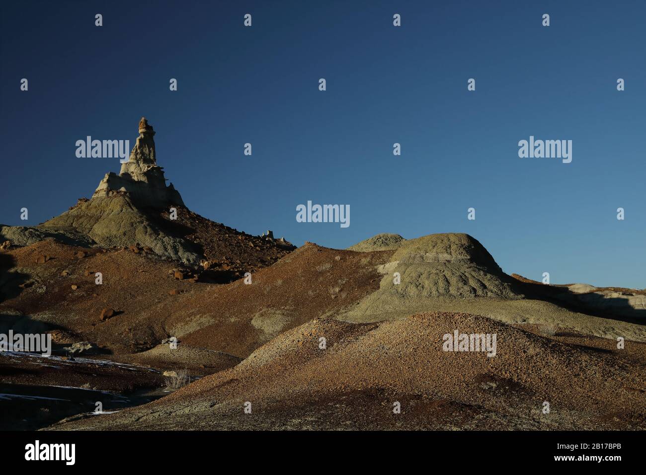 Bisti badlands, De-na-zin wilderness area, New Mexico Stock Photo - Alamy