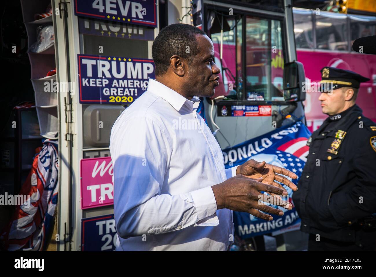 Derrick Gibson challenges NYS Gov. Cuomo on bail reform, and is greeted ...