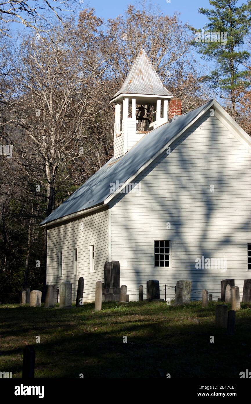 Primitive Baptist Church, Cades Cove, Great Smoky Mountains National ...