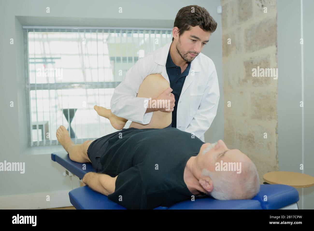 portrait of modern rehabilitation physiotherapy Stock Photo - Alamy