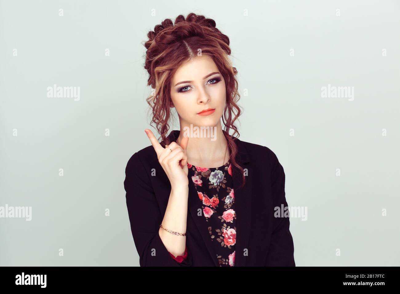 Adult wagging finger hi-res stock photography and images - Alamy