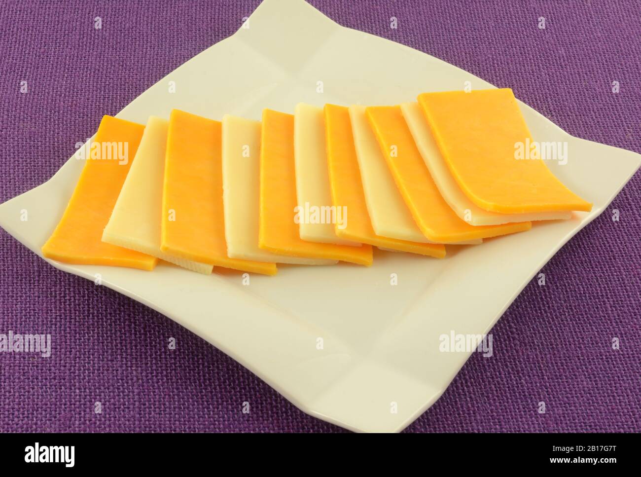 Swiss cheese slices hi-res stock photography and images - Alamy